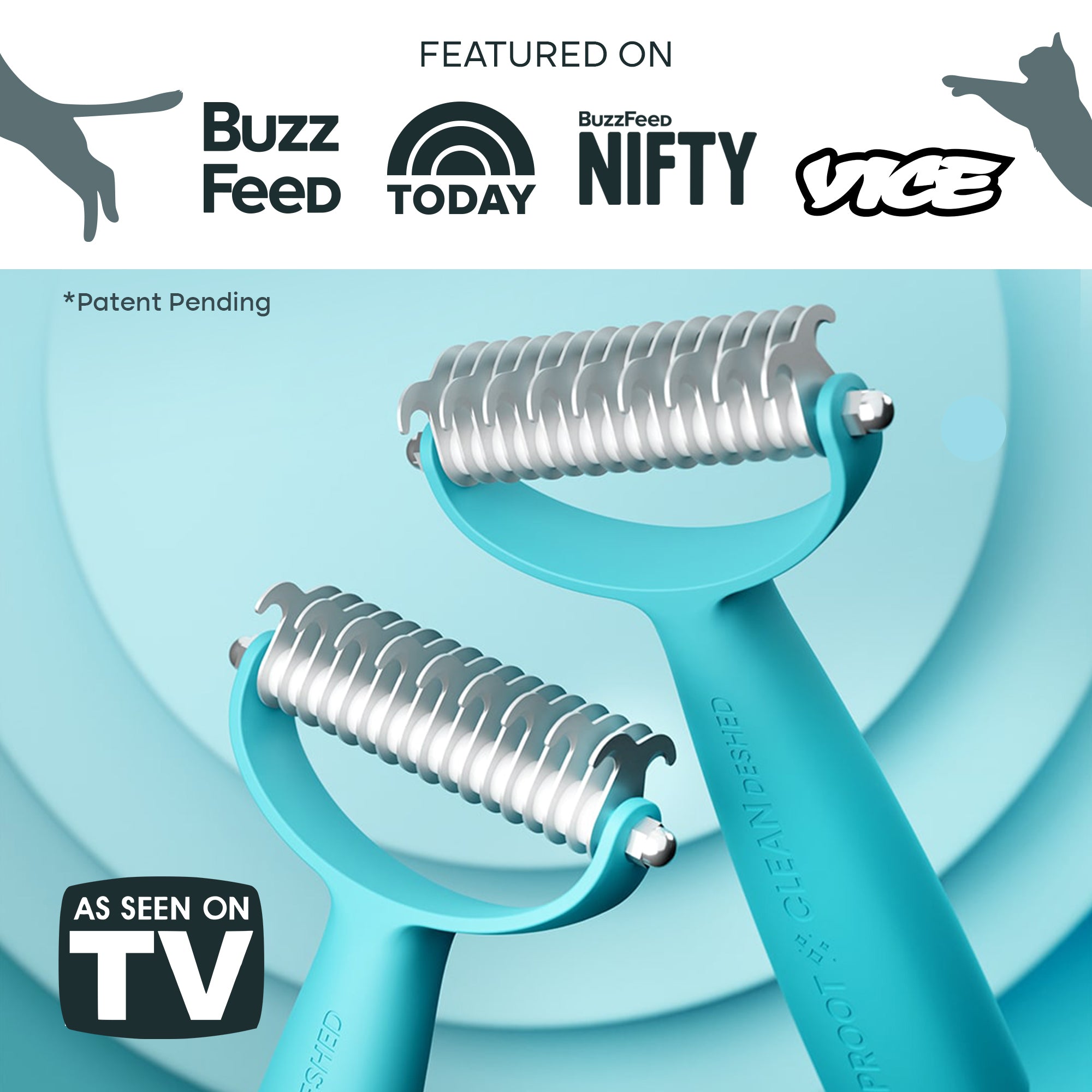 Uproot Cat & Dog Brush™ | Uproot Clean